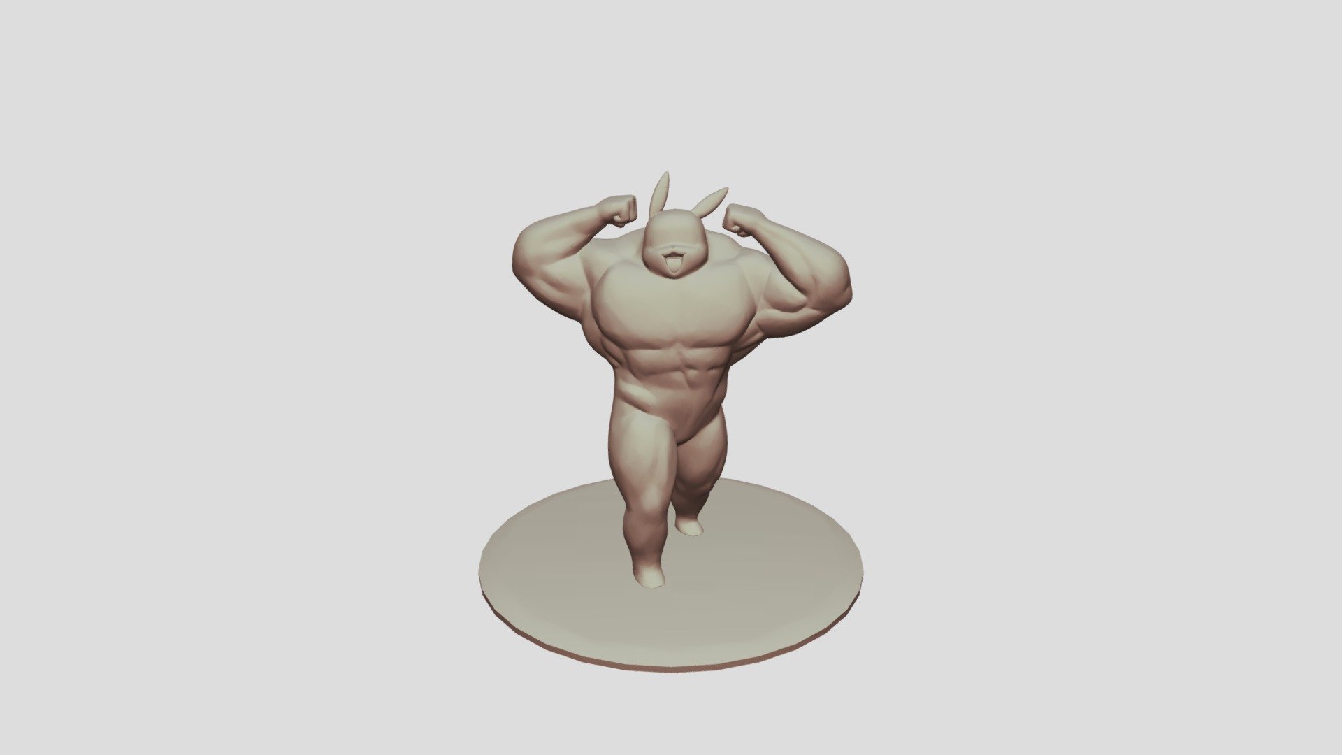 Buff Pikachu - 3D model by chumpz [f273612] - Sketchfab