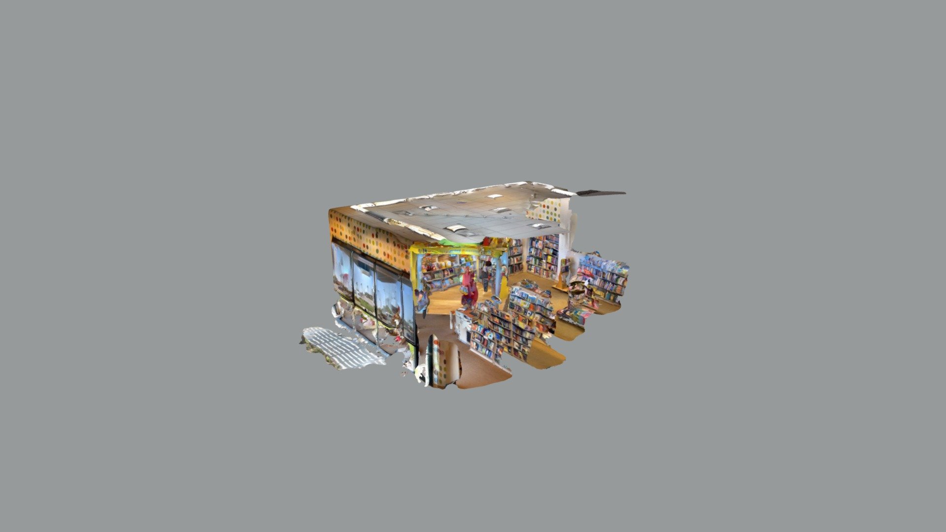 Book Store Fun! - Download Free 3D model by Wayne.Smith [f273b3f ...