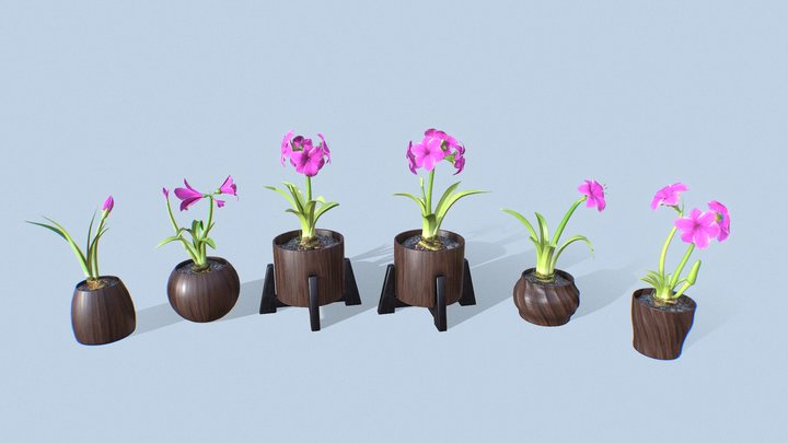 Flowerpot 3D models - Sketchfab