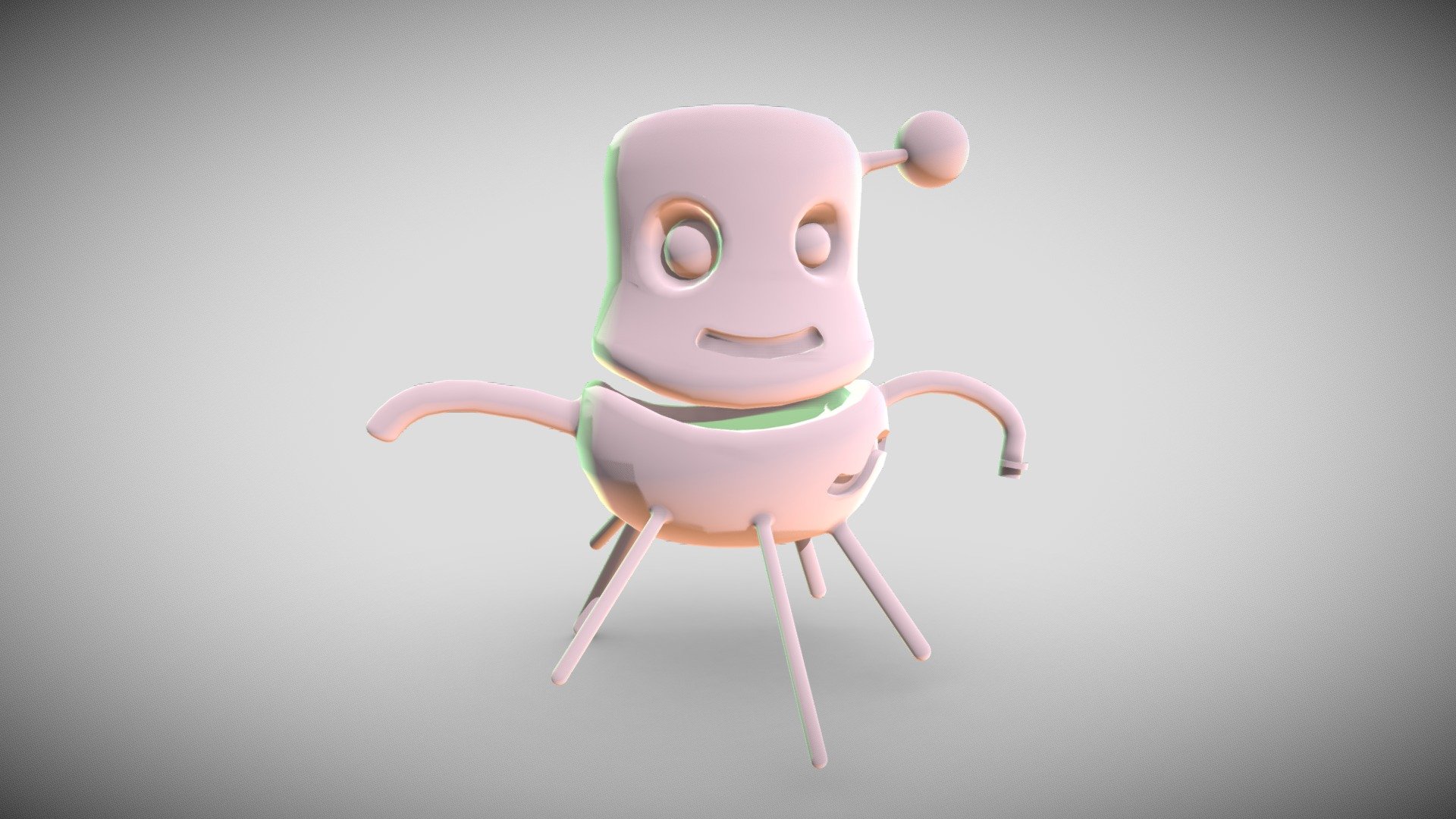 Pumpkin Robot Plasticity - Buy Royalty Free 3D model by Jimmy Gunawan ...