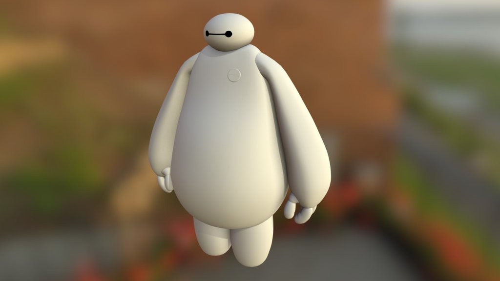 Baymax 3D Model - 3D model by jorischjuh [f274d59] - Sketchfab