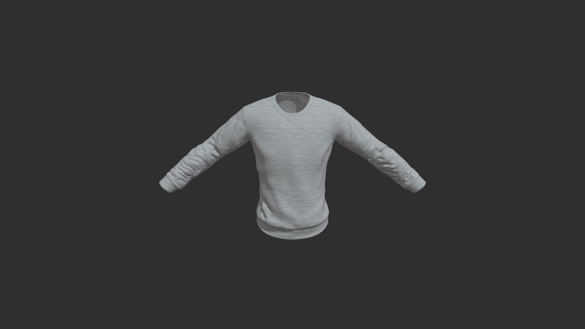 Polyester Long-Sleeved Shirt - 3D model by 83sturdivant83 [f27665d ...