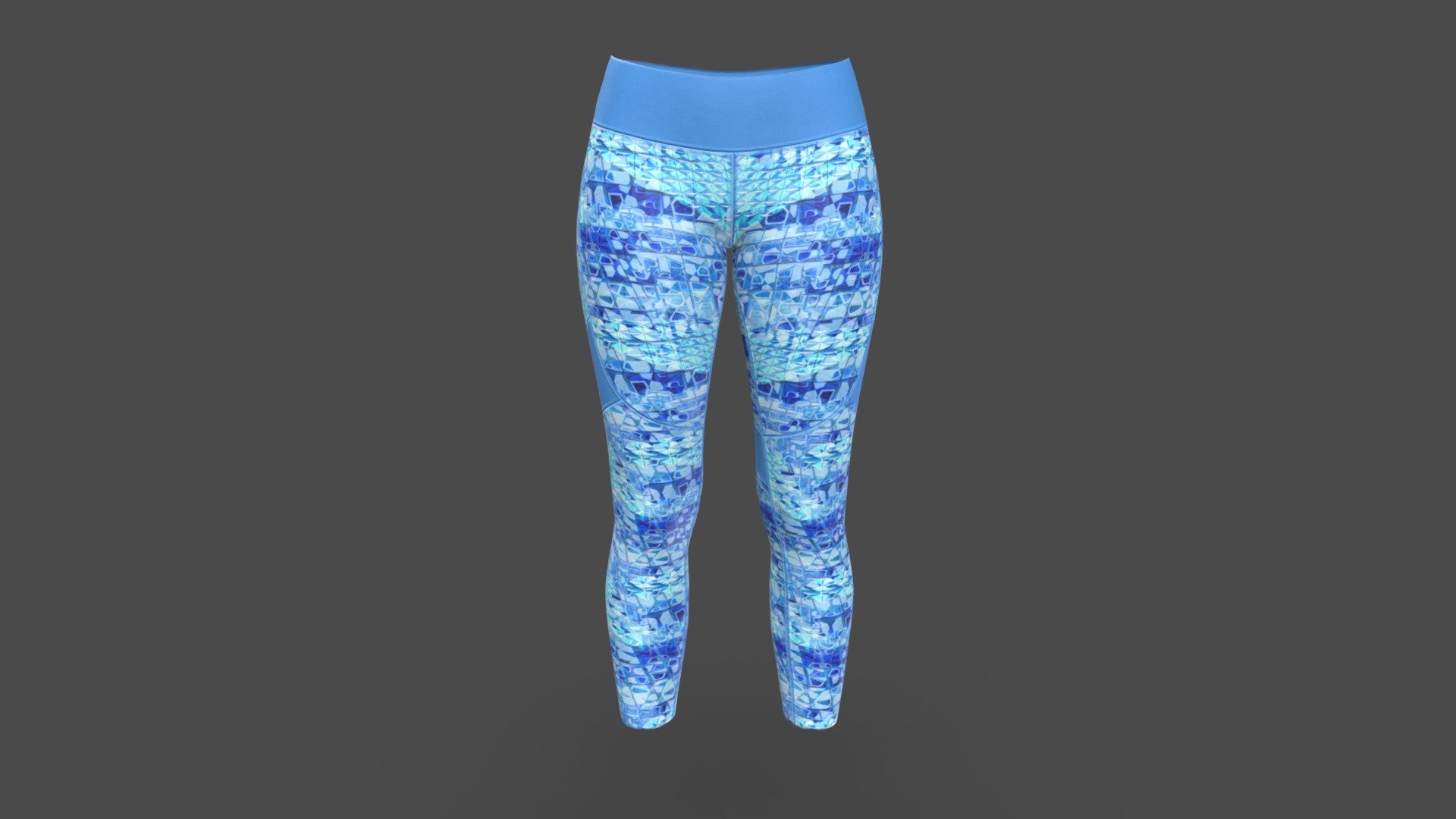 Women Fashion Yoga Leggings - Buy Royalty Free 3D model by BINARYCLOTH ...