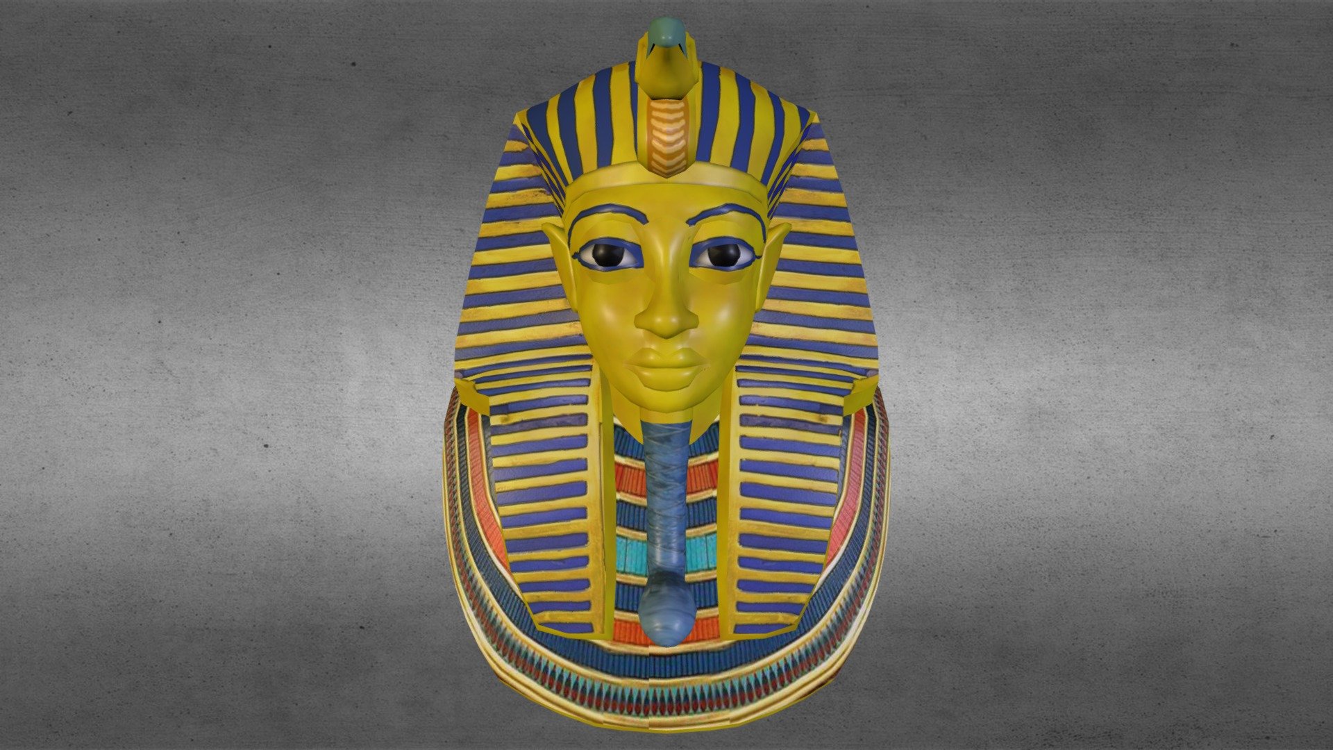 Tutankamón - 3D model by alogos [f278e03] - Sketchfab