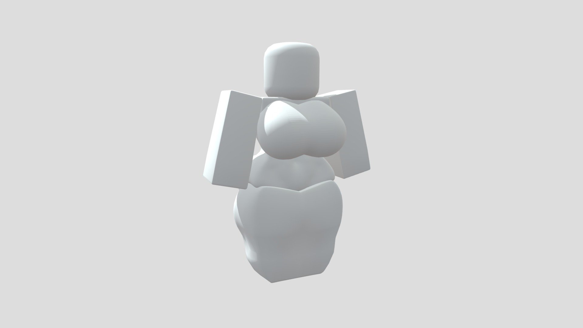 Thicc mommy body Roblox downloadable - Download Free 3D model by ...