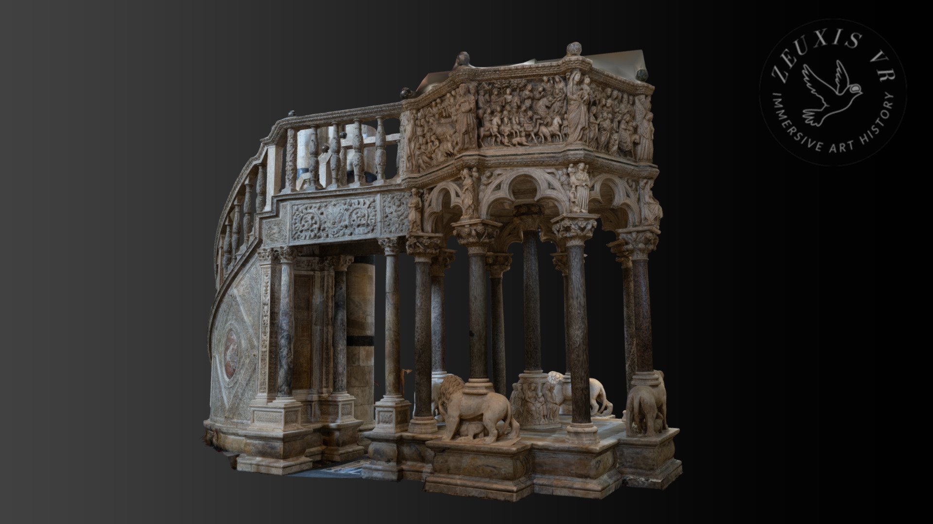 Test of Siena Pulpit - 3D model by ZeuxisVR [f27c4cb] - Sketchfab