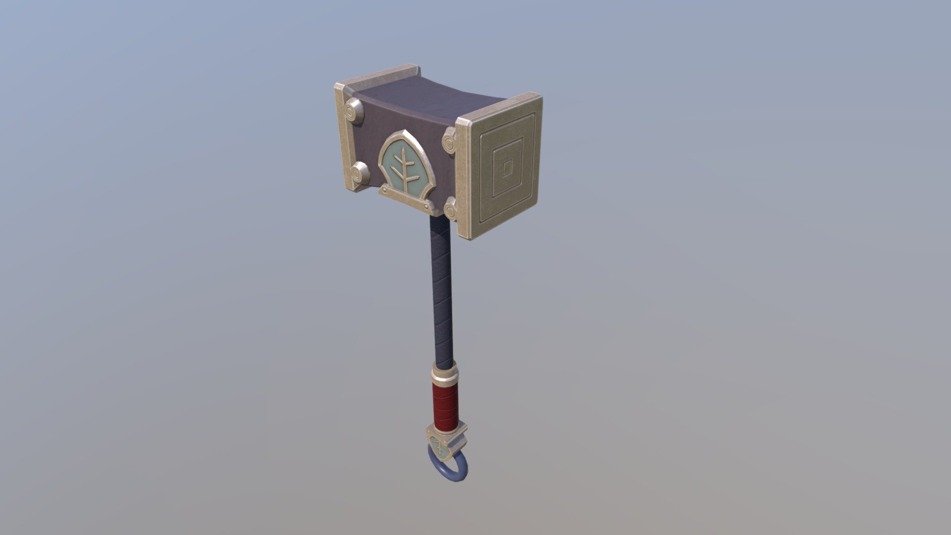 Battle Hammer - 3D model by ligue89 [f27cdd1] - Sketchfab