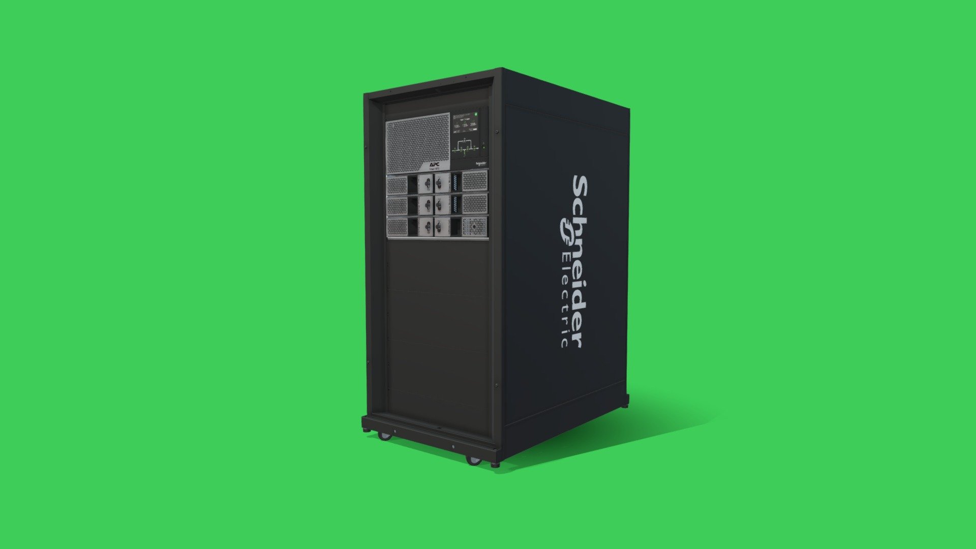 15kW Modular Ultra 24U Tower - 3D model by Schneider Electric [f27e05b ...