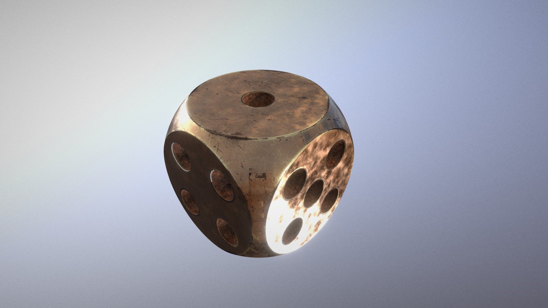 My cubic (dice) - 3D model by Masha.Barkova [f27f81a] - Sketchfab