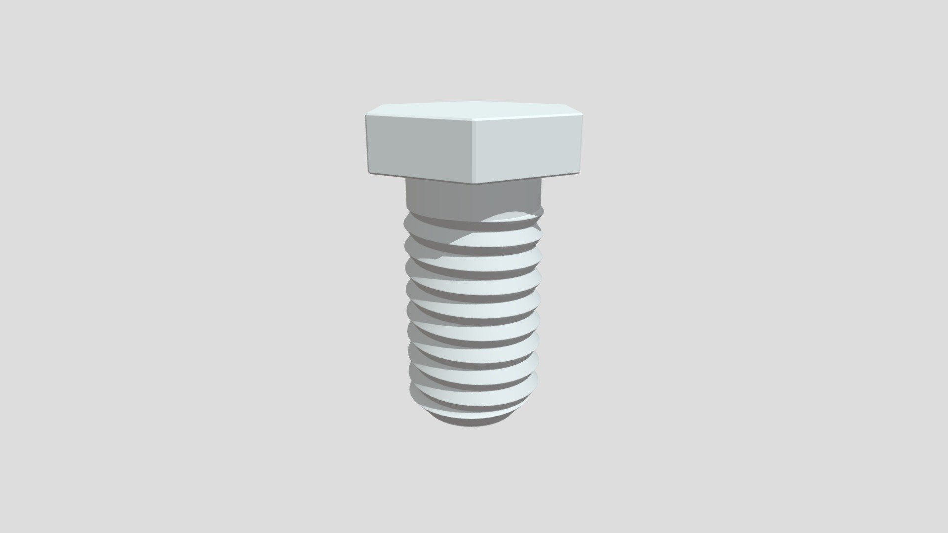 Screw Simple - 3D model by Kowalsky86 [f27fca5] - Sketchfab