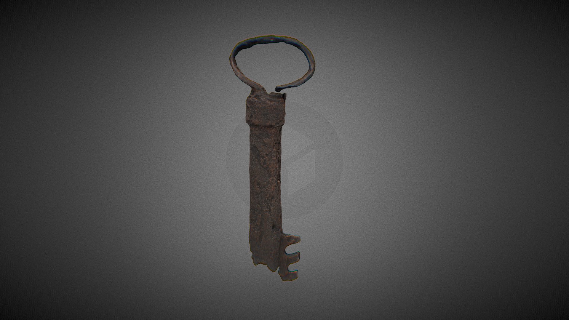 Ancient key 2 - 3D model by SPM3D [f27fda8] - Sketchfab