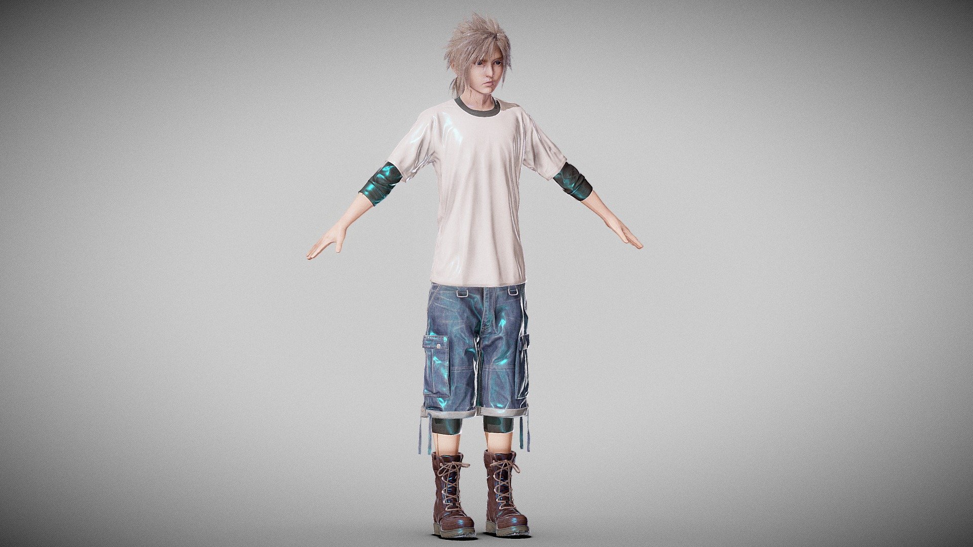 FF7R_ Cloud Age14 - Download Free 3D model by 雨宮レン (@oscar3dmodel ...