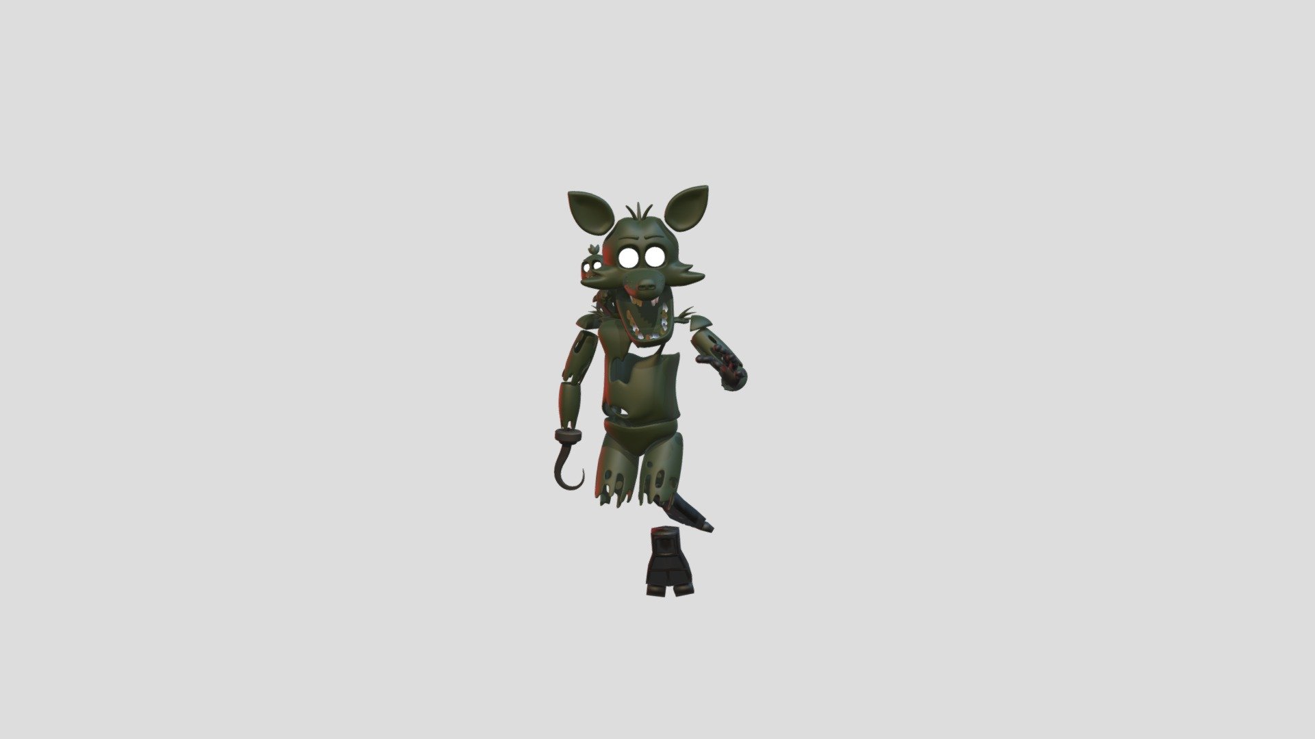 Remastered Phantom Foxy - Download Free 3D model by dwall8611 [f282a51 ...
