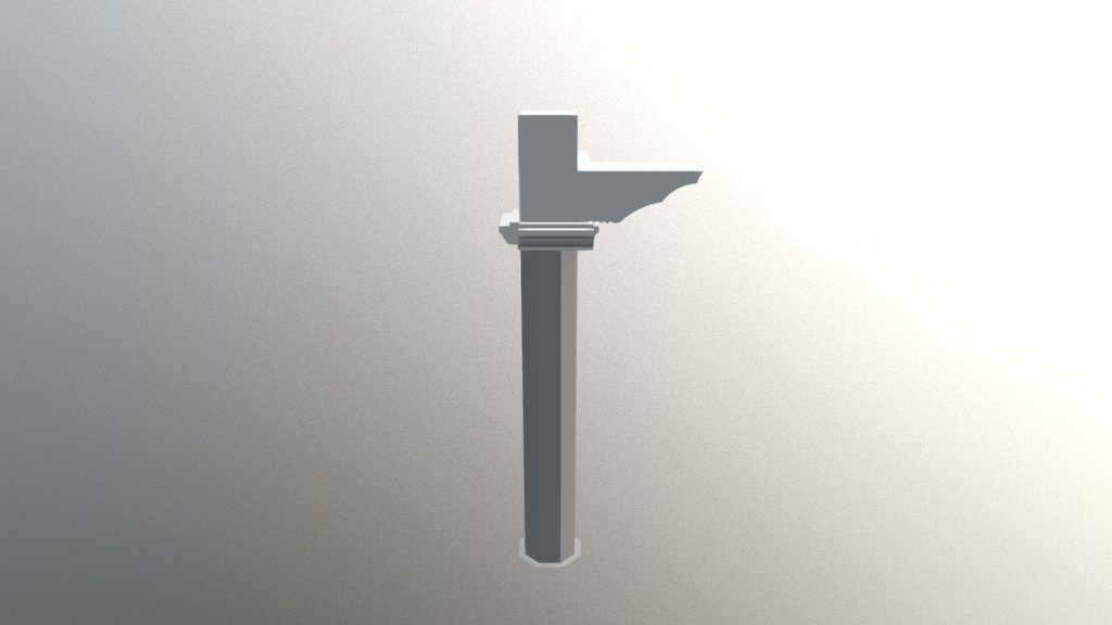 Corner Pillar Outside - 3D model by rabirajkhadka [f283d26] - Sketchfab