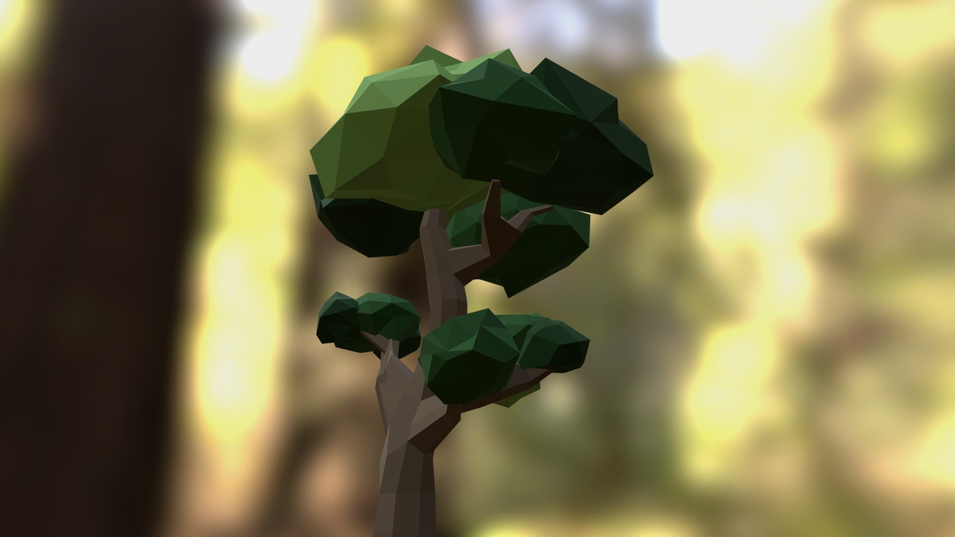 Low Poly Tree - 3D model by LaVaiki [f284907] - Sketchfab