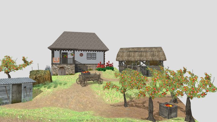 Farmhouse-warehouse 3D models - Sketchfab