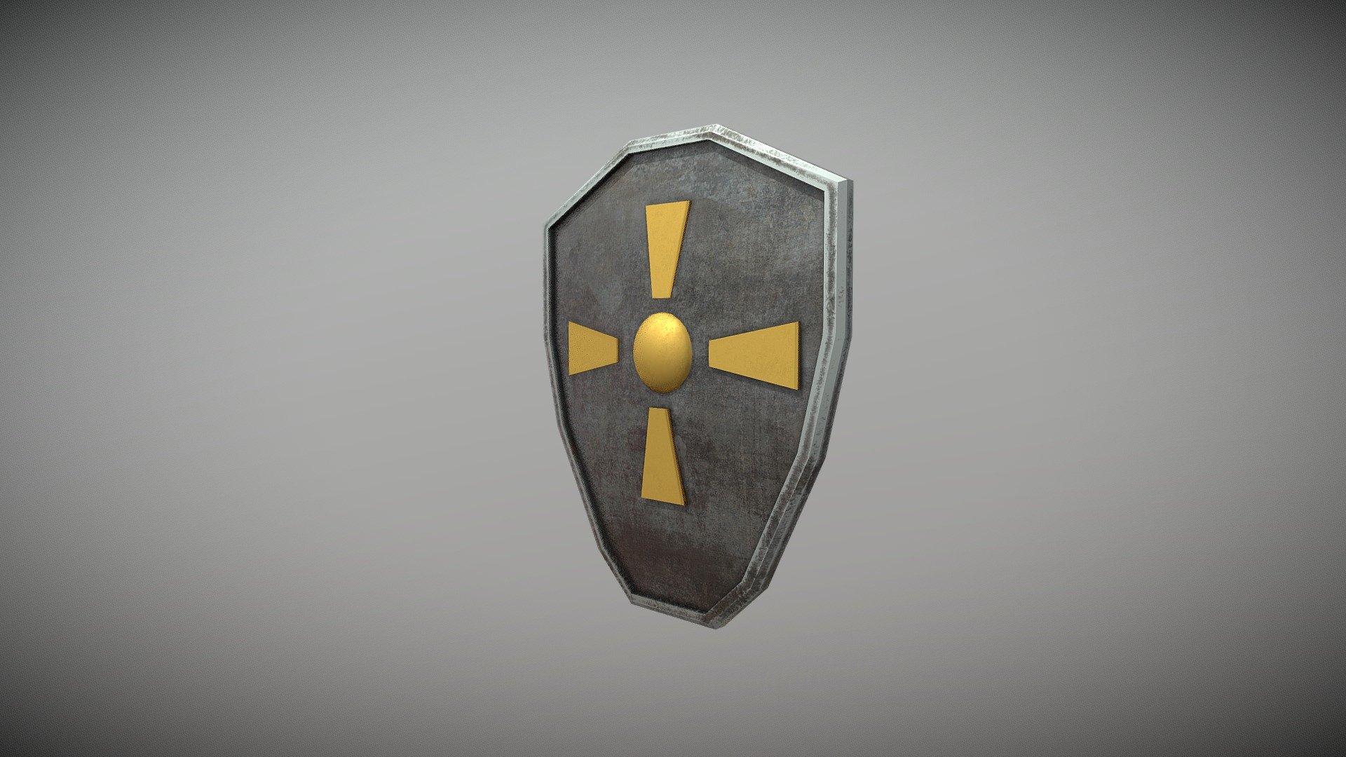 Small Shield - 3D model by Guillem Sancha (@guillemsancha) [f285c37 ...