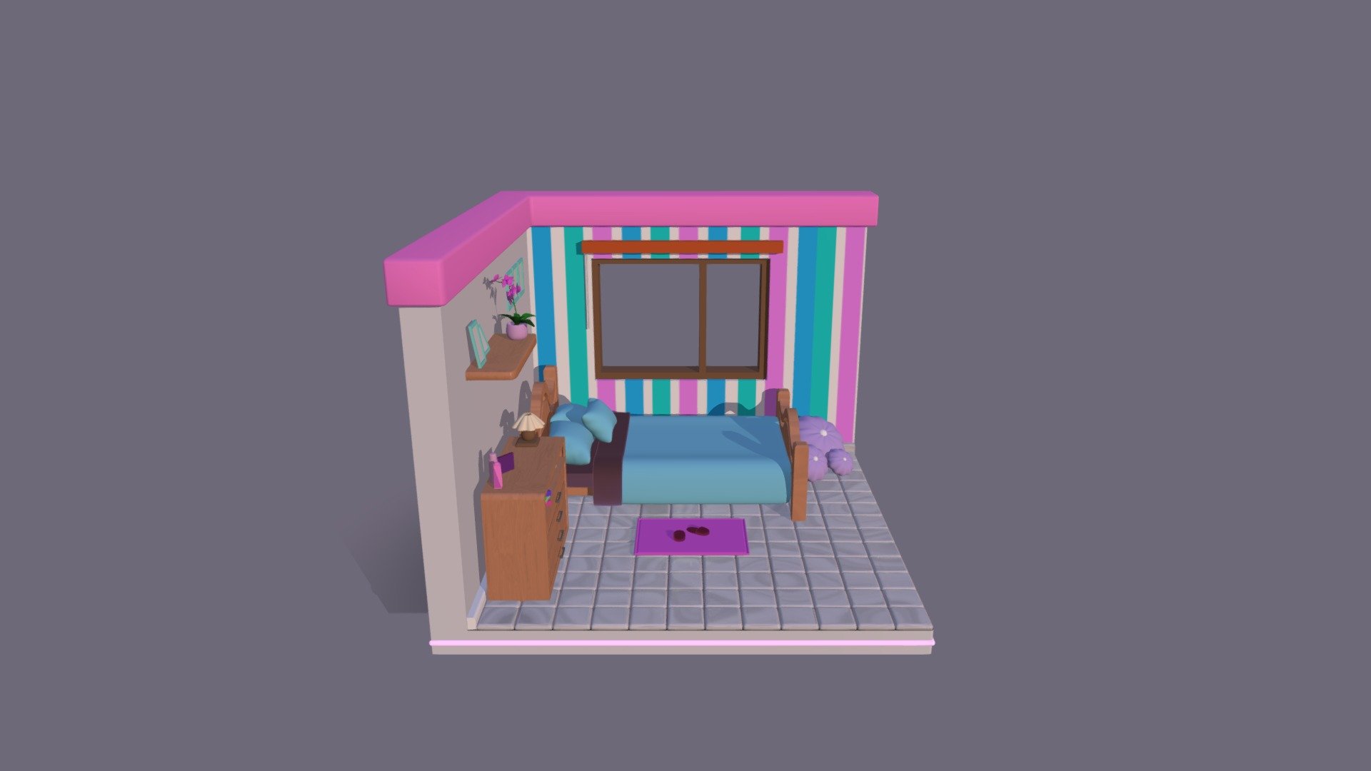 CUARTO 4 - 3D model by Aiko1205 [f285d19] - Sketchfab