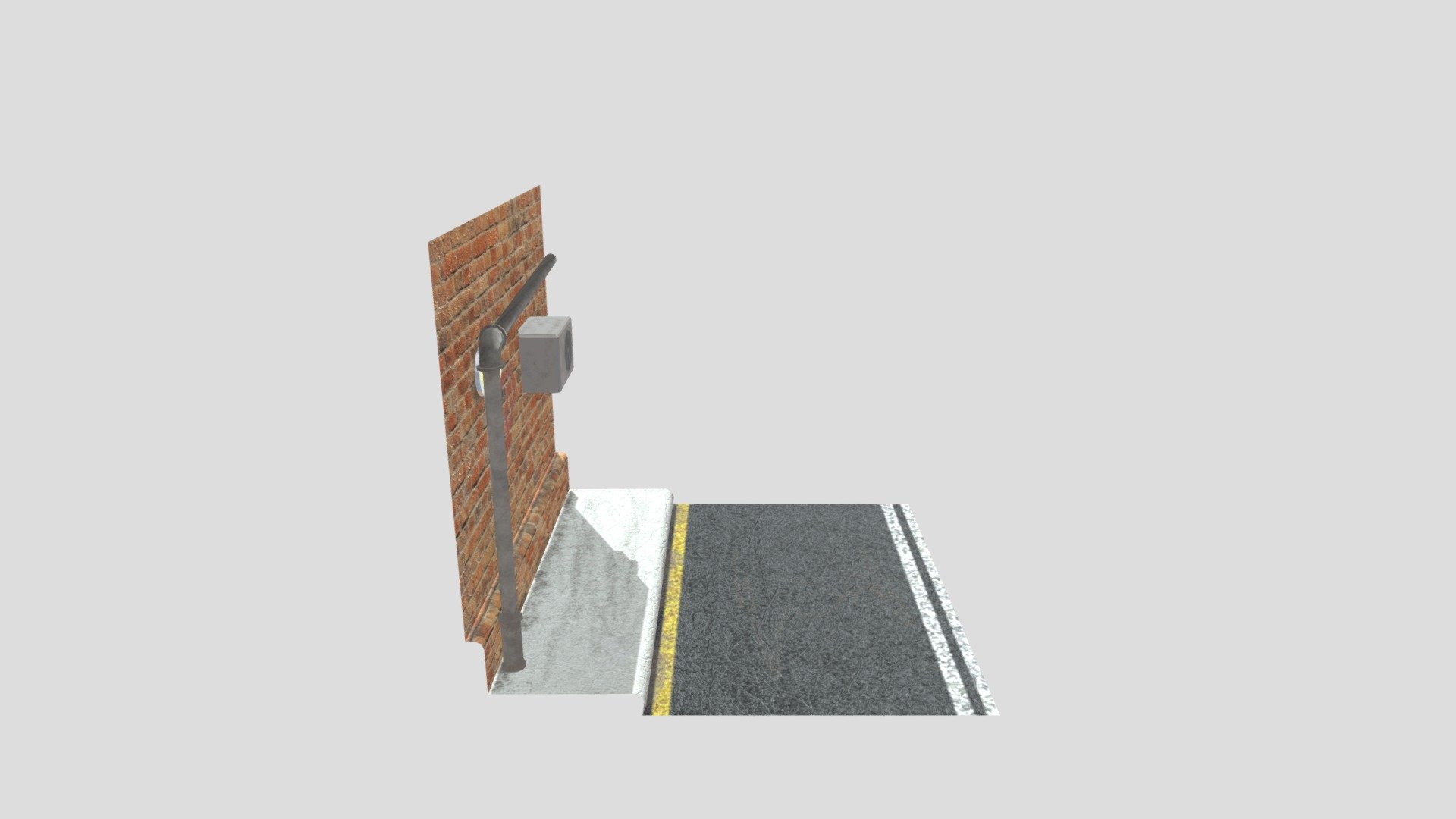 Alley - 3D model by owen.rimbey [f2867a7] - Sketchfab