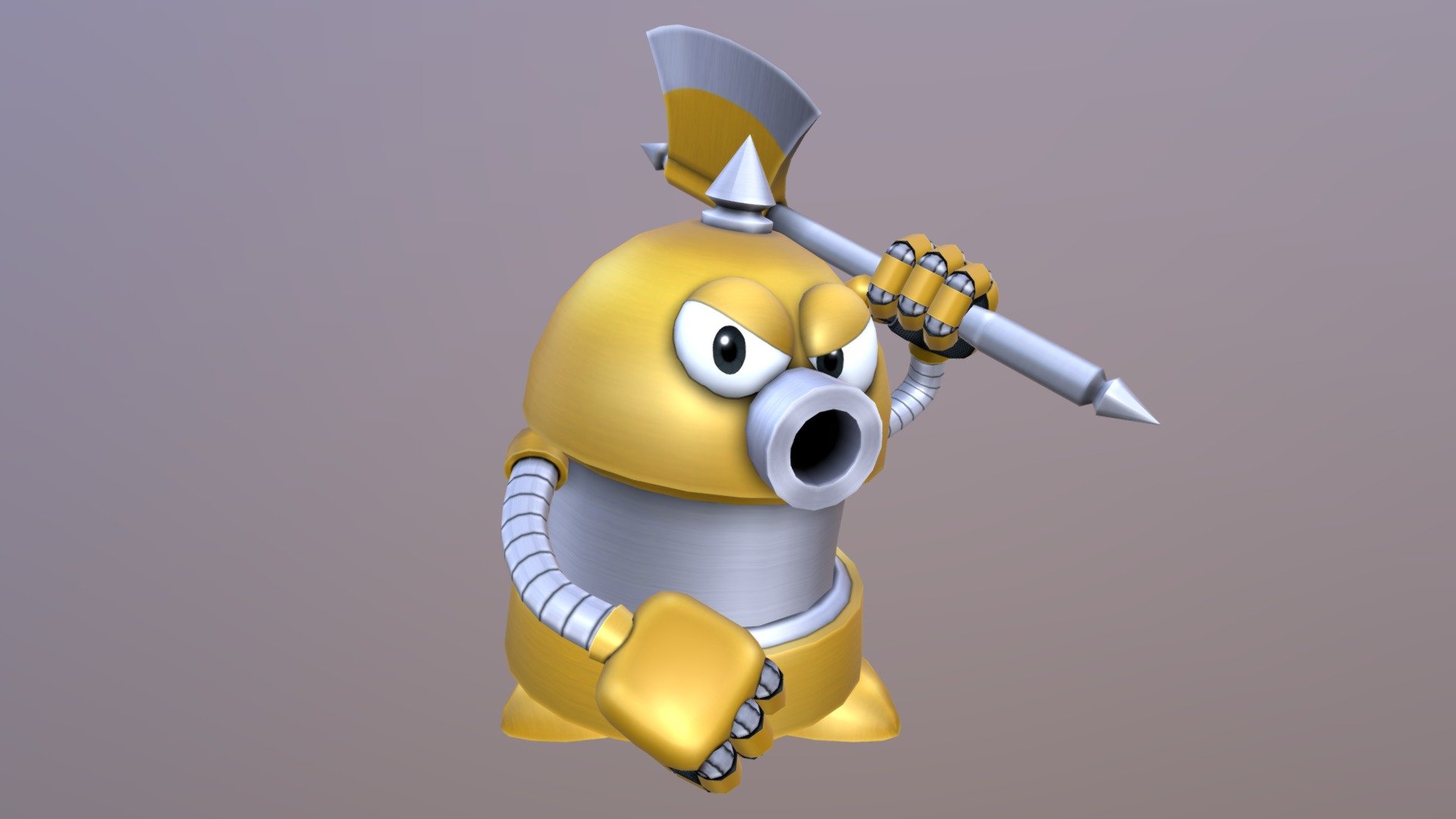 Axem Yellow - Download Free 3D model by Peardian [f287eb9] - Sketchfab