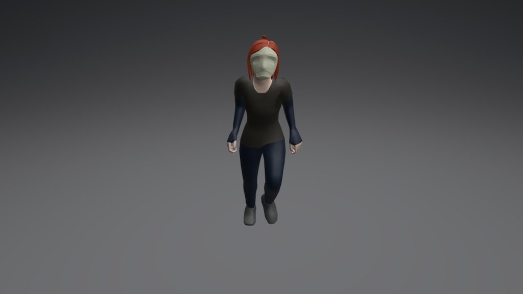 Grunt Basic Run 02 - 3D model by Adina Orly Voss de Bettancourt ...