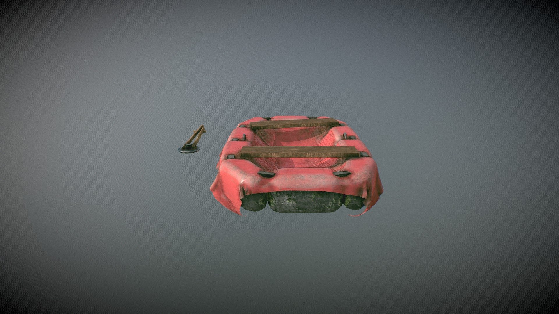 Raft - 3D model by hawkeyebit [f289fbc] - Sketchfab