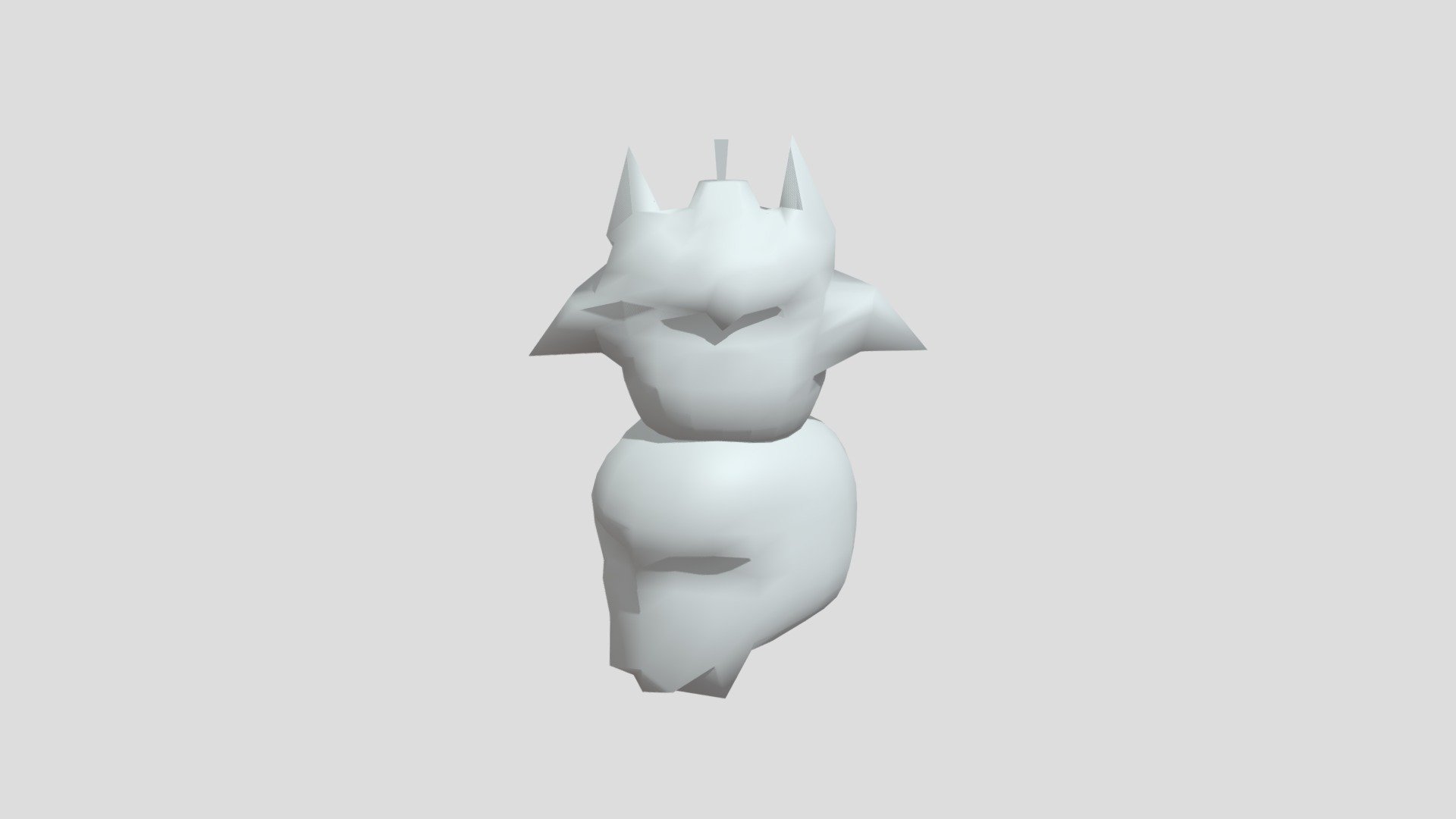 Rough Model 1 - Download Free 3D model by ena2w [f28a220] - Sketchfab
