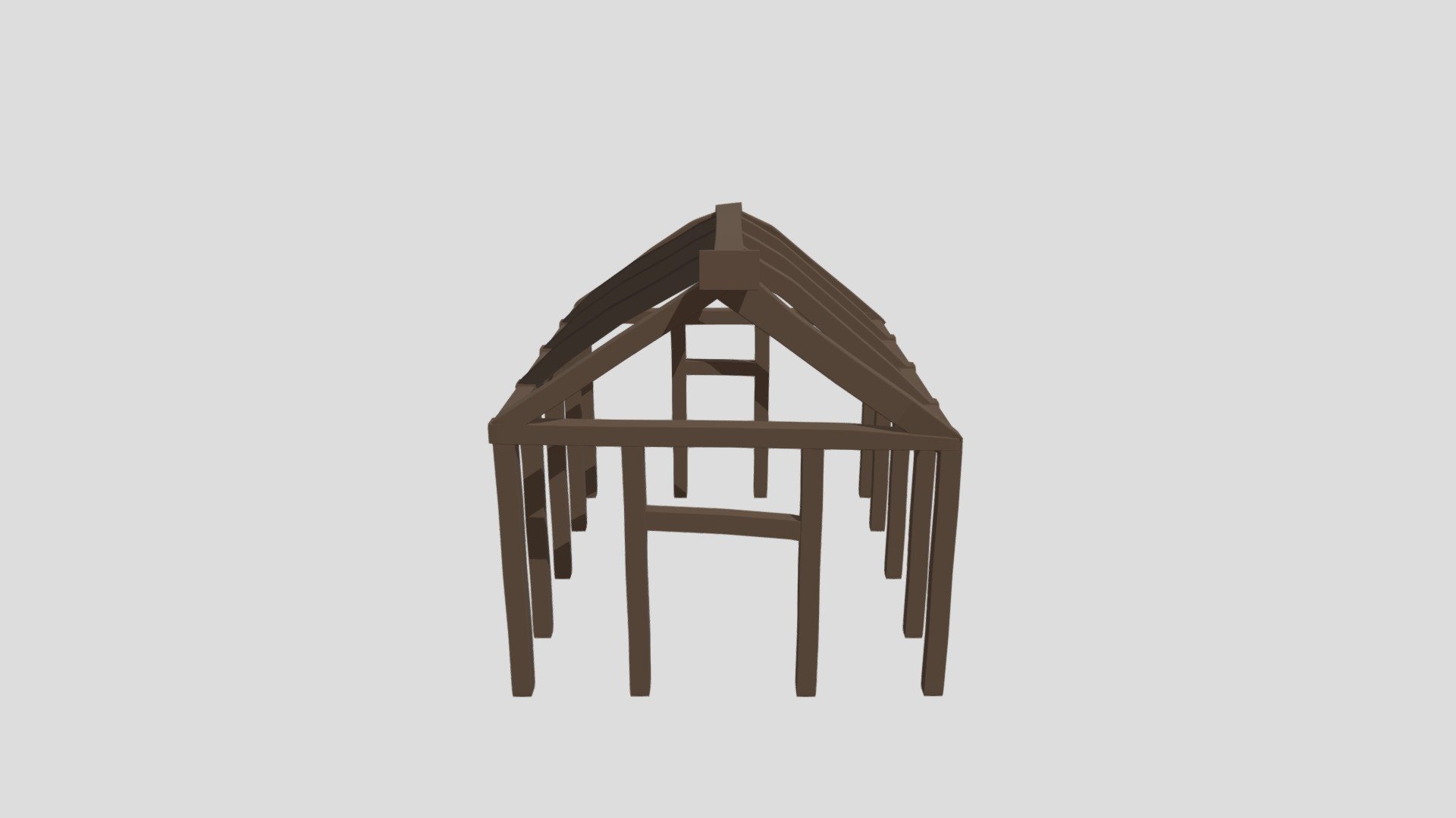 House Skeleton Wood - Download Free 3D model by Ruben Roseleth ...