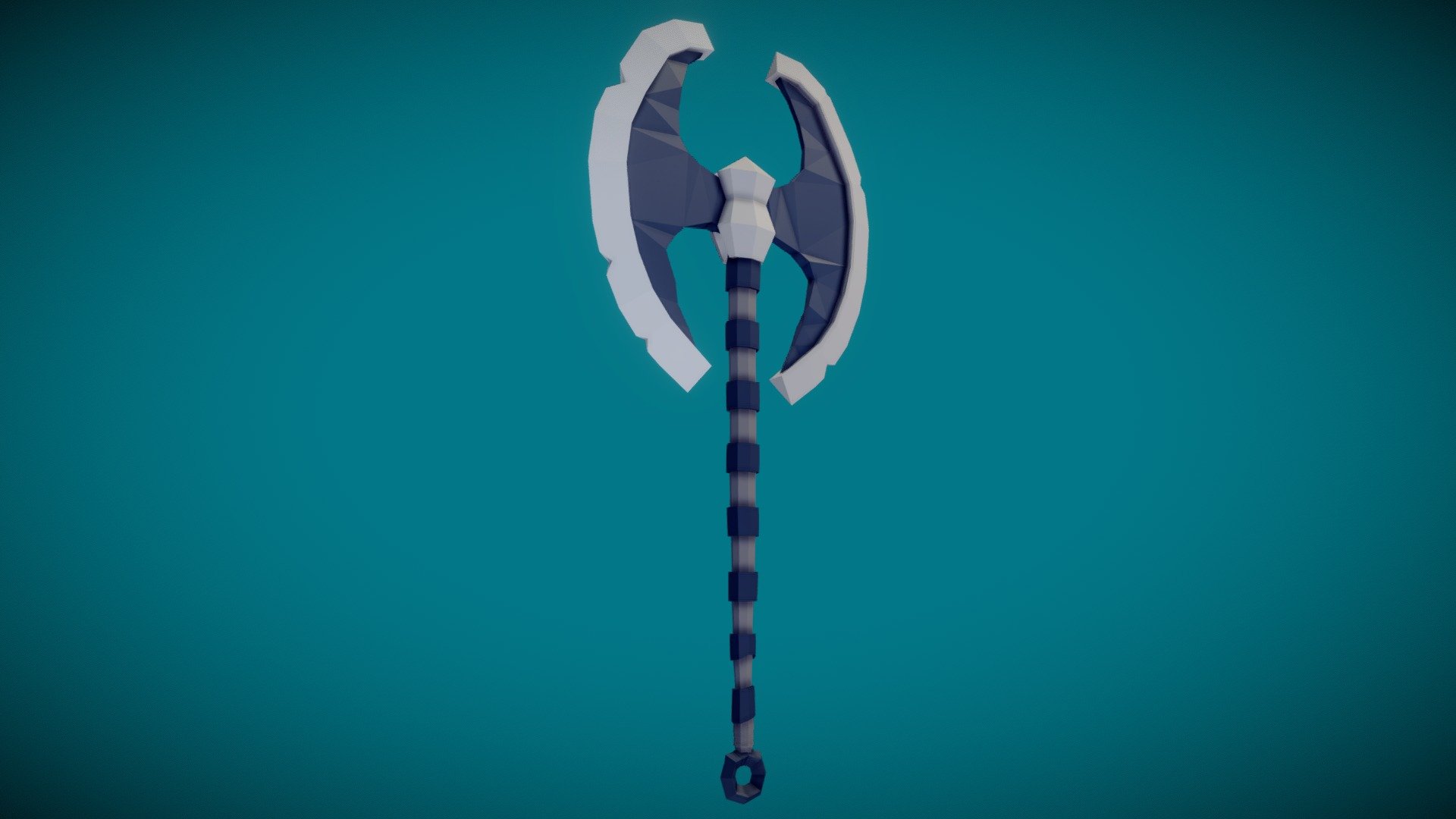 Bat-axe Low-poly - 3D model by MYPOLYGONWORLD [f28b031] - Sketchfab