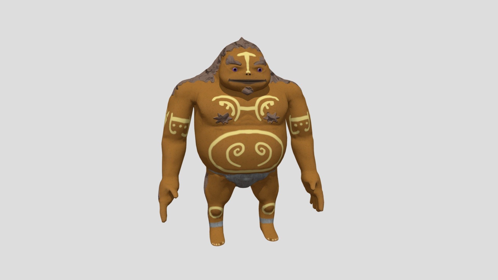 Goron - 3D model by Víctor López (@vlopeza08) [f28b920] - Sketchfab