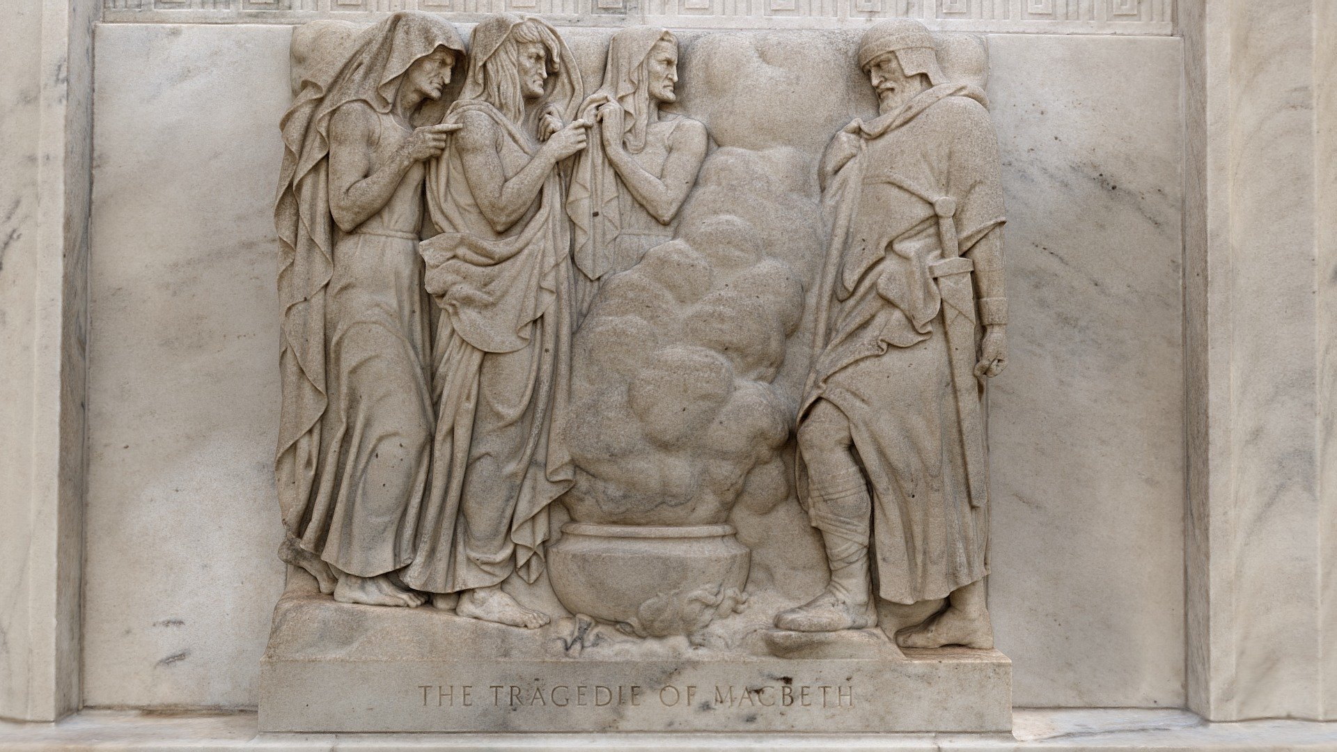 Folgers Library Macbeth Relief - 3D model by CyArk [f28bc54] - Sketchfab