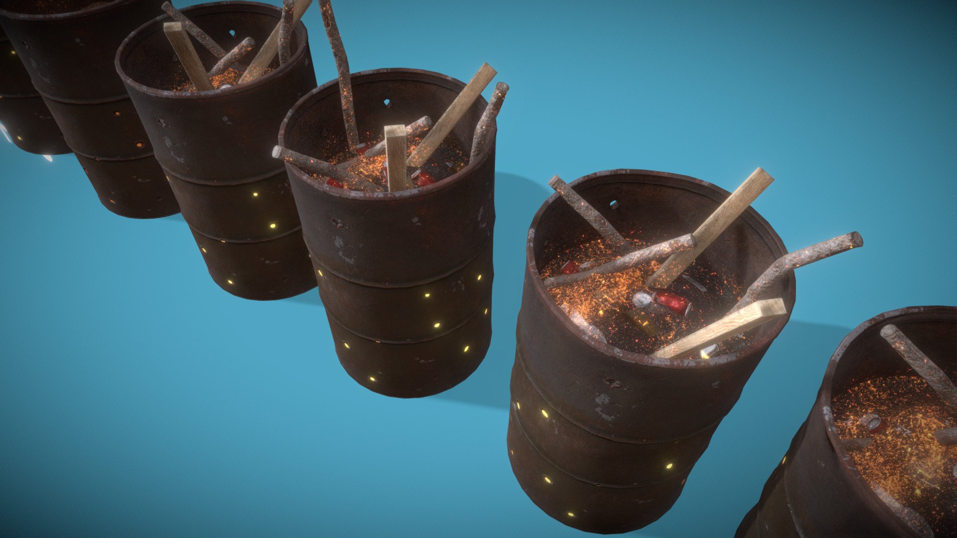 Backwoods Burner Barrel - Buy Royalty Free 3D model by Mad_Lobster ...