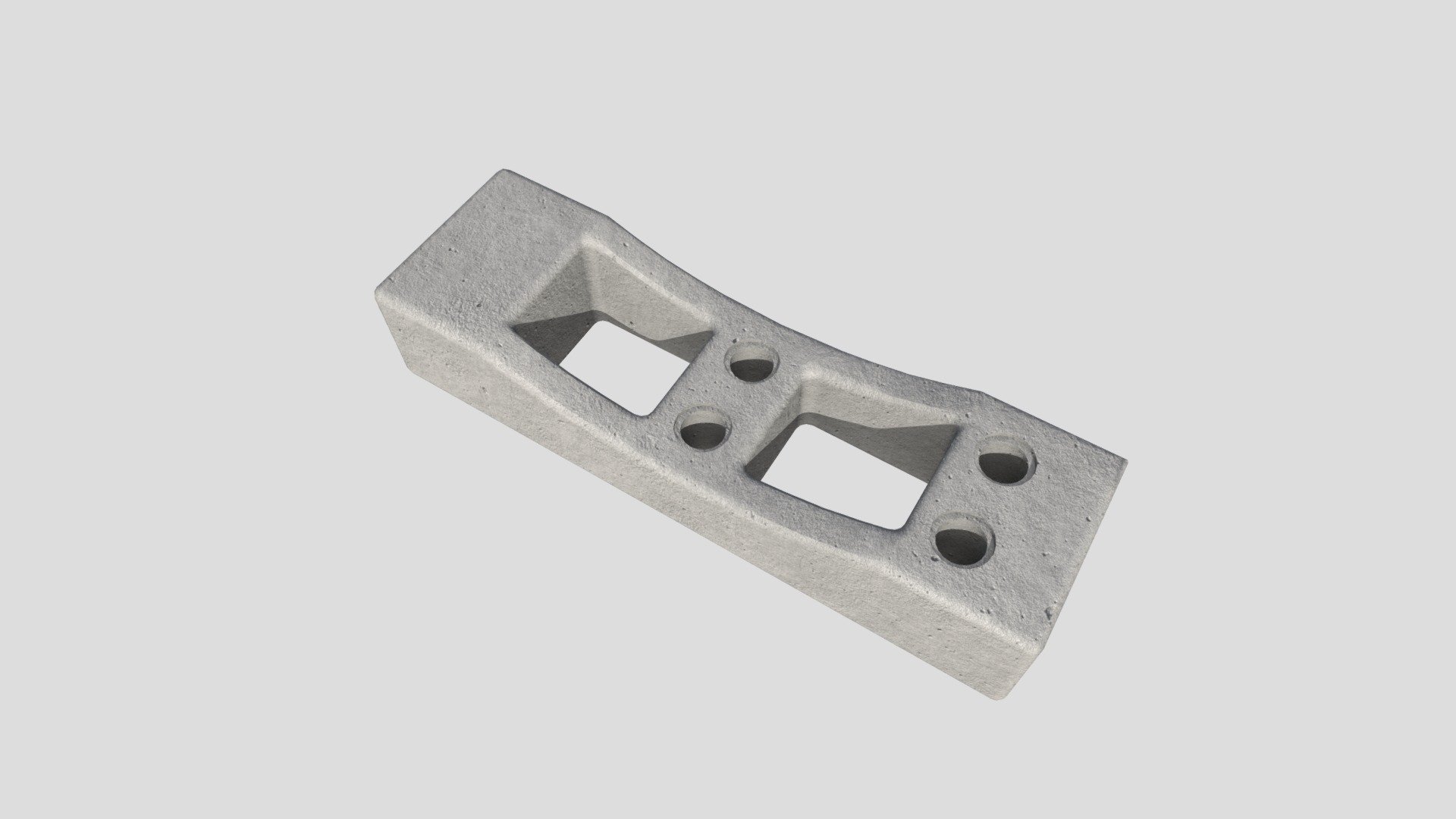 Concrete block - 3D model by Gabriele Giglio (@gabrielegiglio) [f28d4bd] - Sketchfab