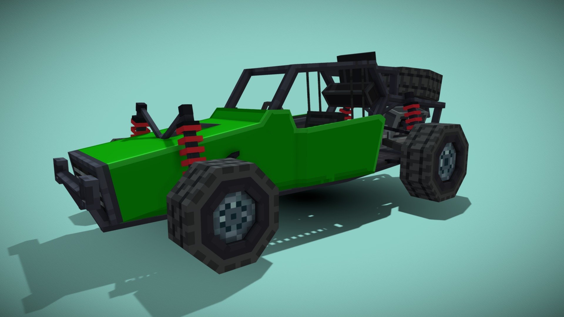 Buggy - Minecraft - Buy Royalty Free 3D model by Starling Voxel ...