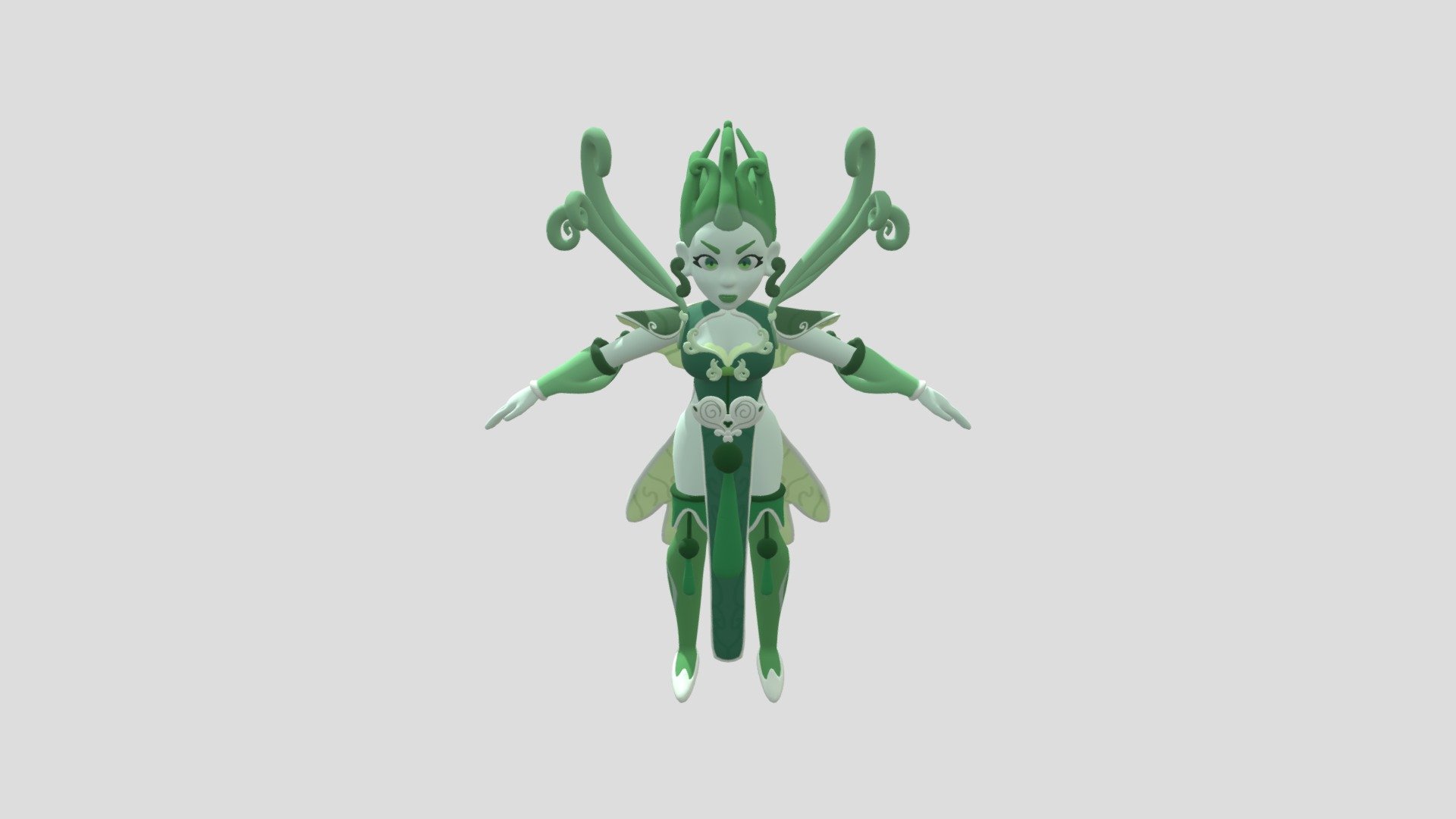 Driad - 3D model by Demetrio Bianchi (@demetriobianchi) [f28de24 ...