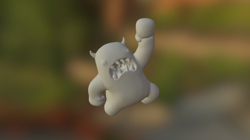 Scary Melvin - 3D model by akoz002 [f29048a] - Sketchfab