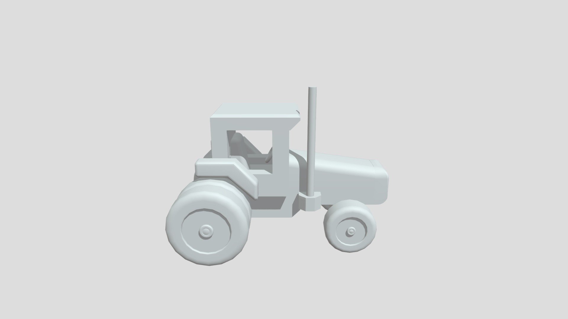 Tractor - Download Free 3D model by lovebob3 [f29055a] - Sketchfab