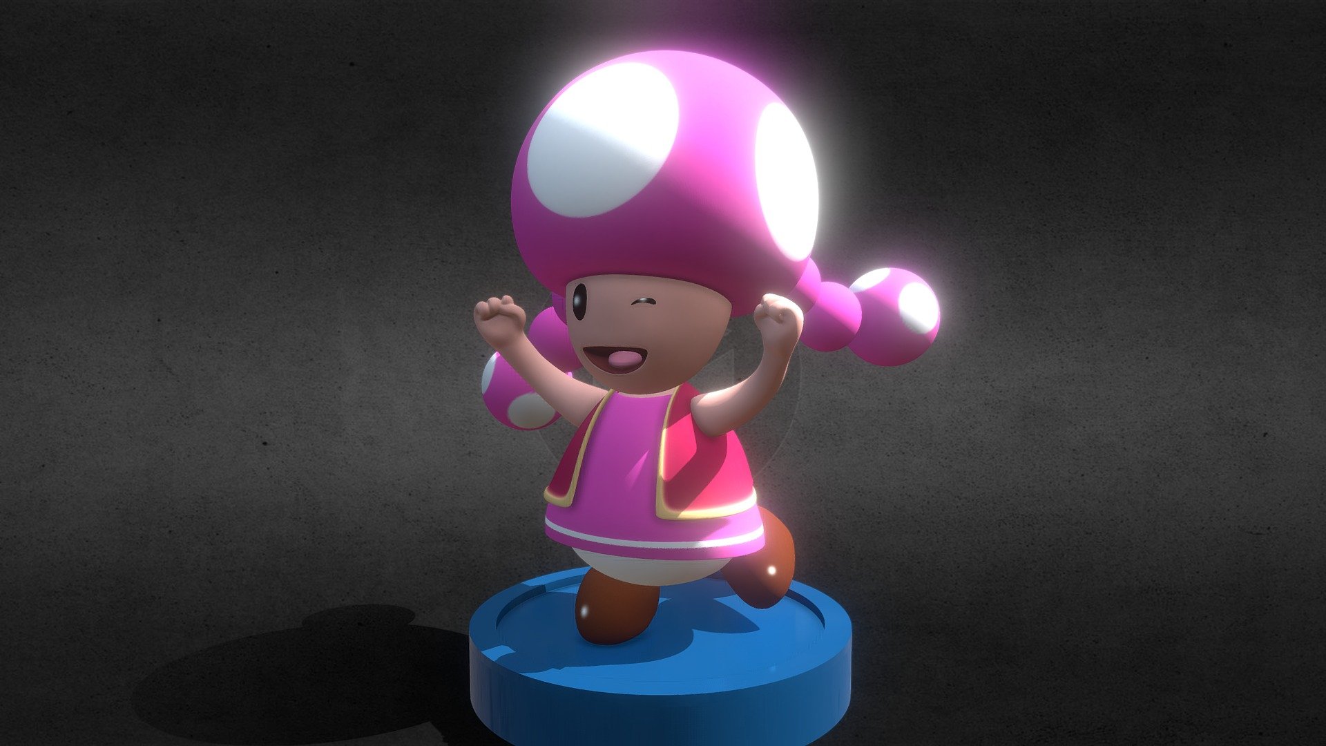 Toadette by: JulianDavidRJ - 3D model by JulianDavidRJ [f290631 ...