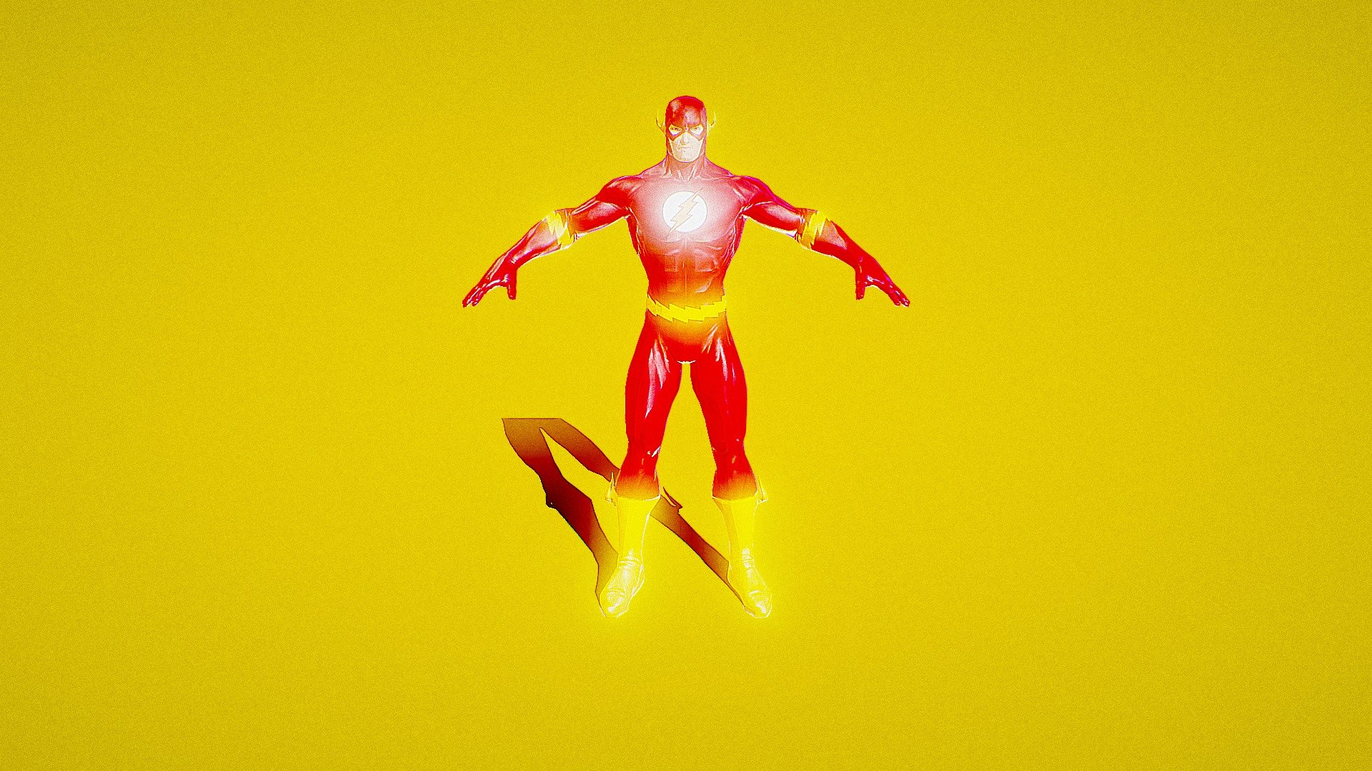 the_flash_barry_allen_dcuo (1) - 3D model by marshall.manz [f29070e ...
