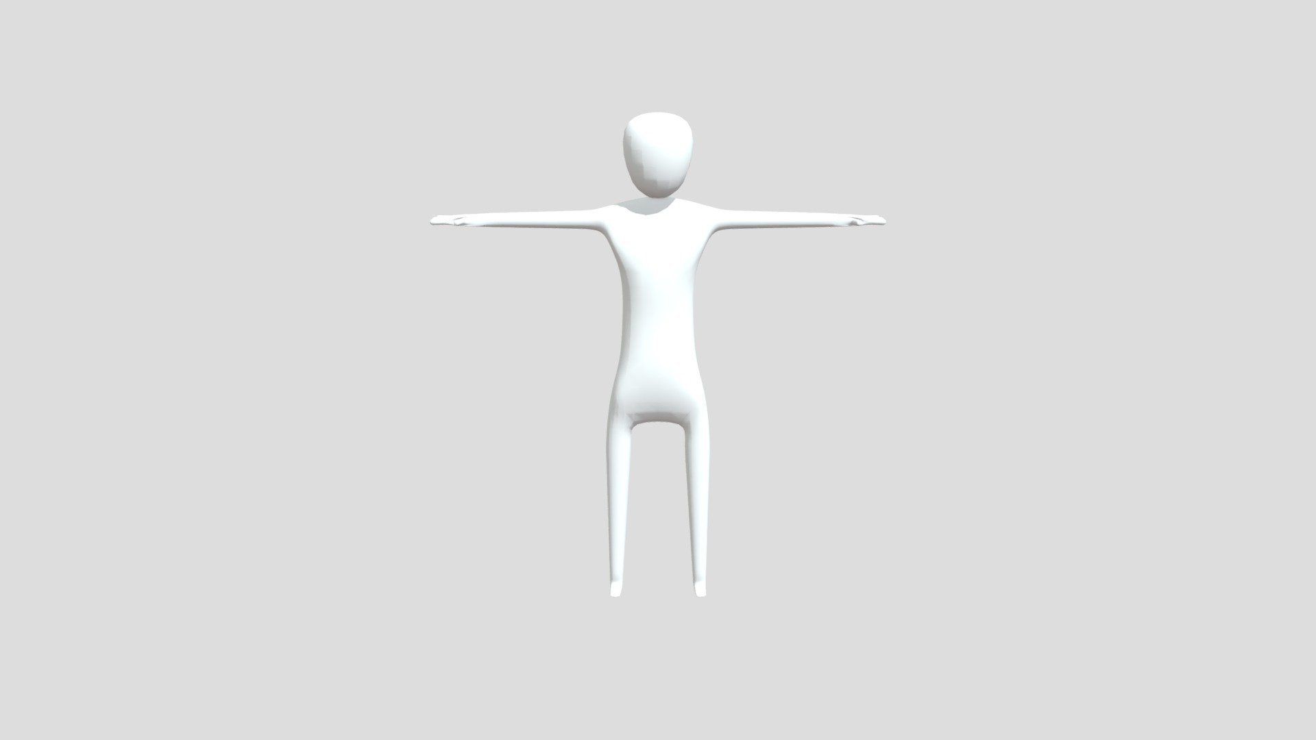 Simple Character (Fully Rigged) - Download Free 3D model by Pseudocivvy ...