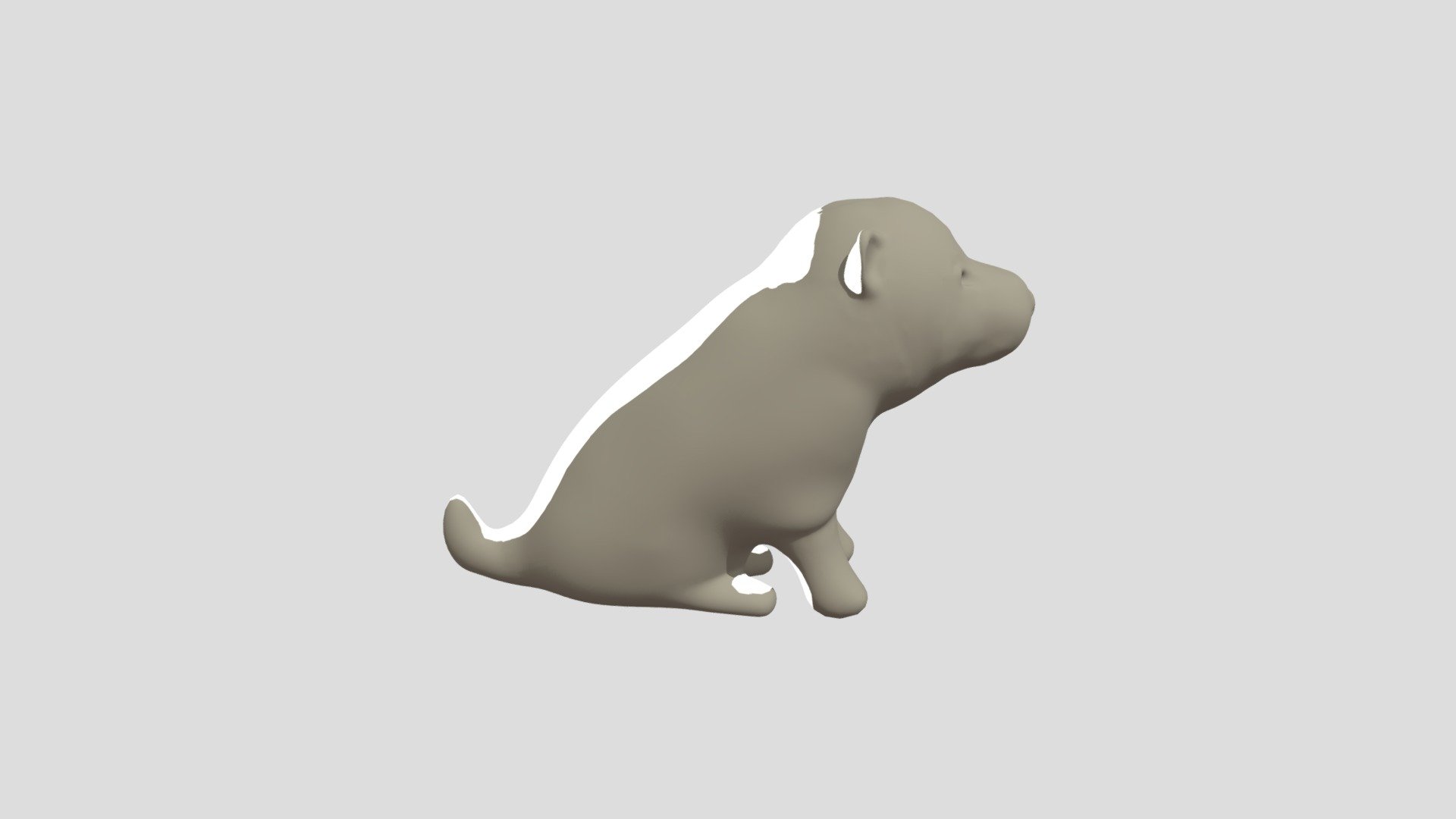 Puppy - Download Free 3D model by Locotoko (@Ruslan0078) [f290d7a ...