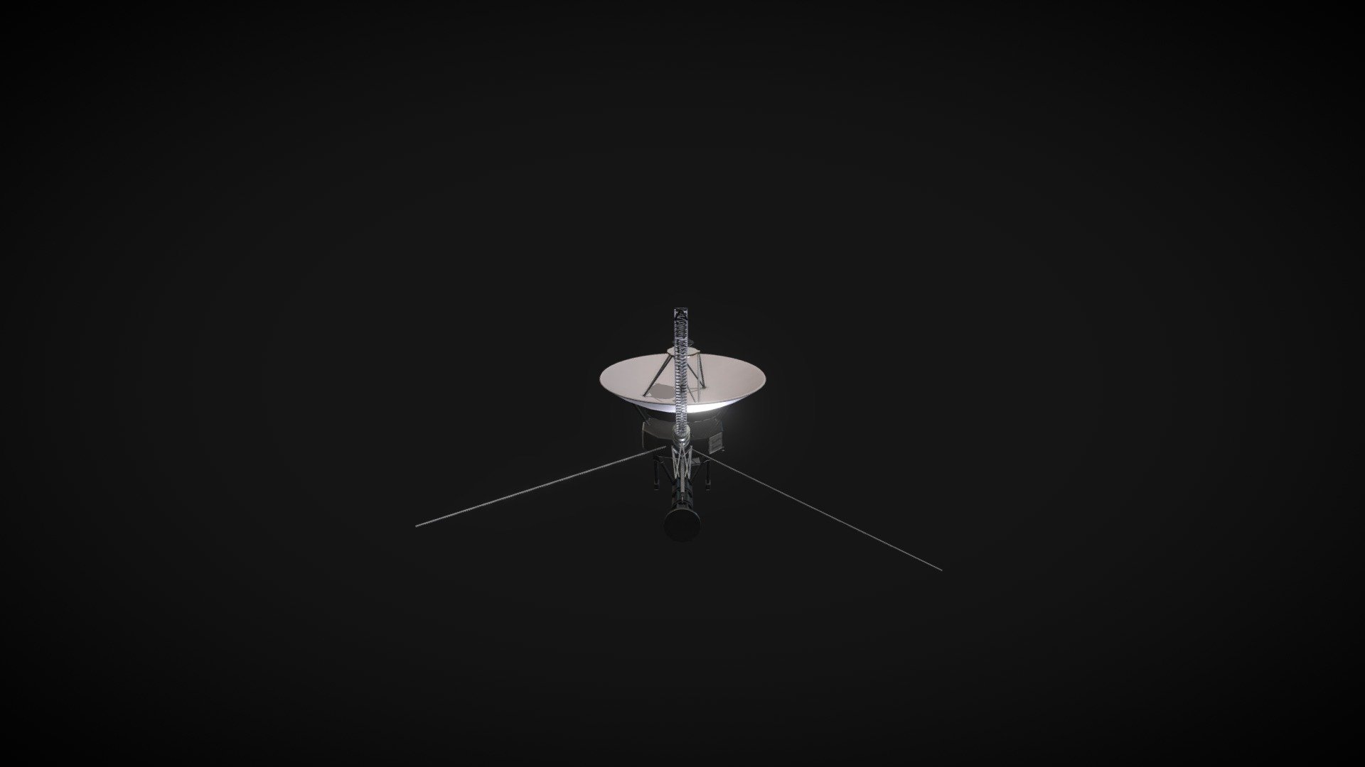 voyager-1 - 3D model by Pavlo Boiko (@boiko.pavlo4) [f291310] - Sketchfab