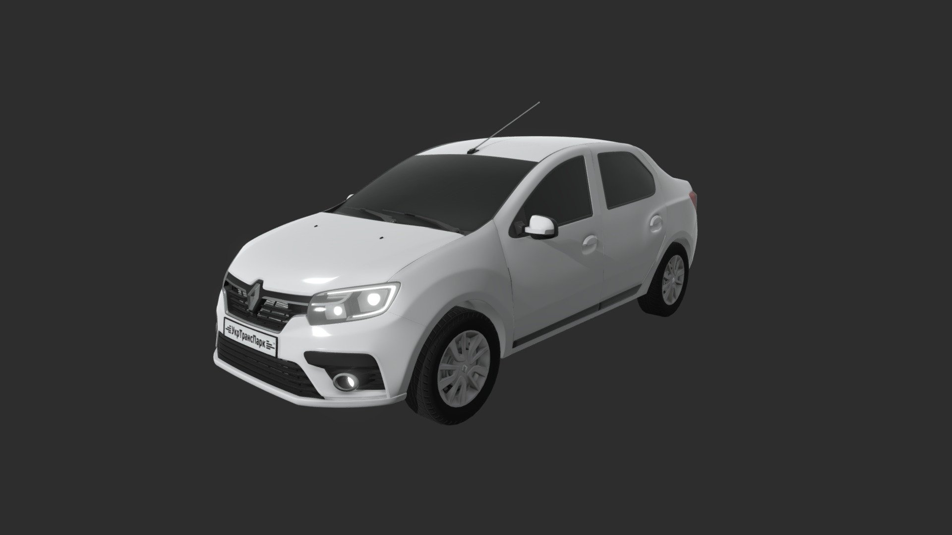 Renault Logan 2020 - 3D model by desolka [f291a1d] - Sketchfab