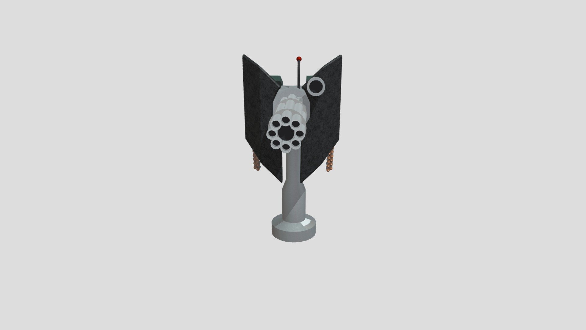Turret - Download Free 3D model by BastiaanBoeve [f29227f] - Sketchfab