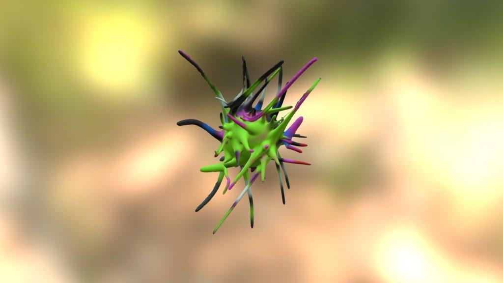 spiky - 3D model by sculptfab [f2923e8] - Sketchfab