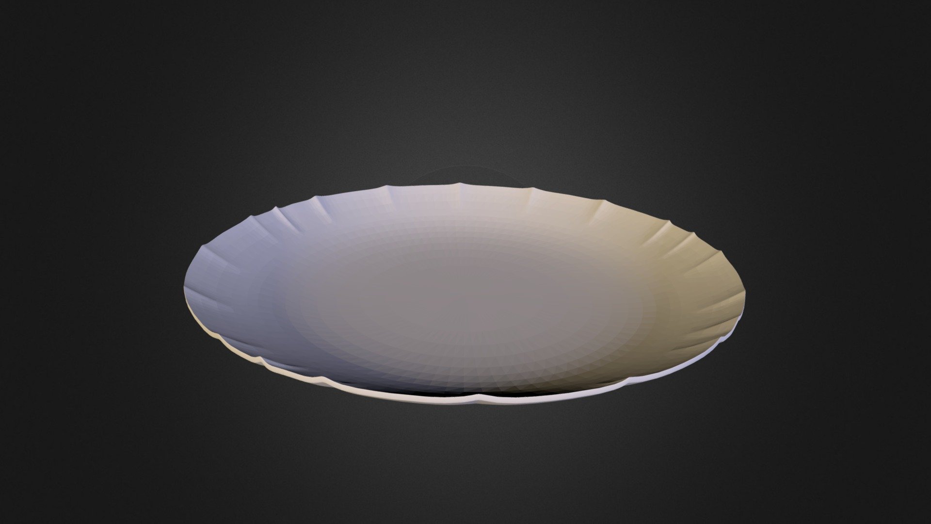 salad_plate.STL - 3D model by bencouronne [f2938a0] - Sketchfab
