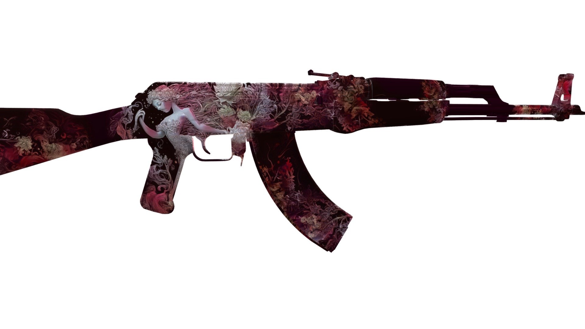 AK 47 REDRUM by DR D - 3D model by ob.rasty [f294cb9] - Sketchfab