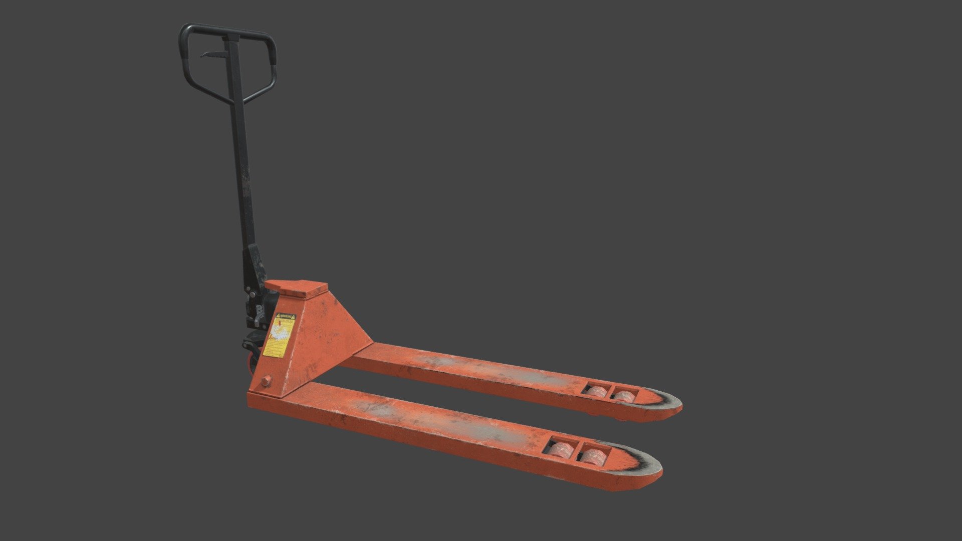 Hydraulic Trolley - 3D model by toreadooor [f294f46] - Sketchfab