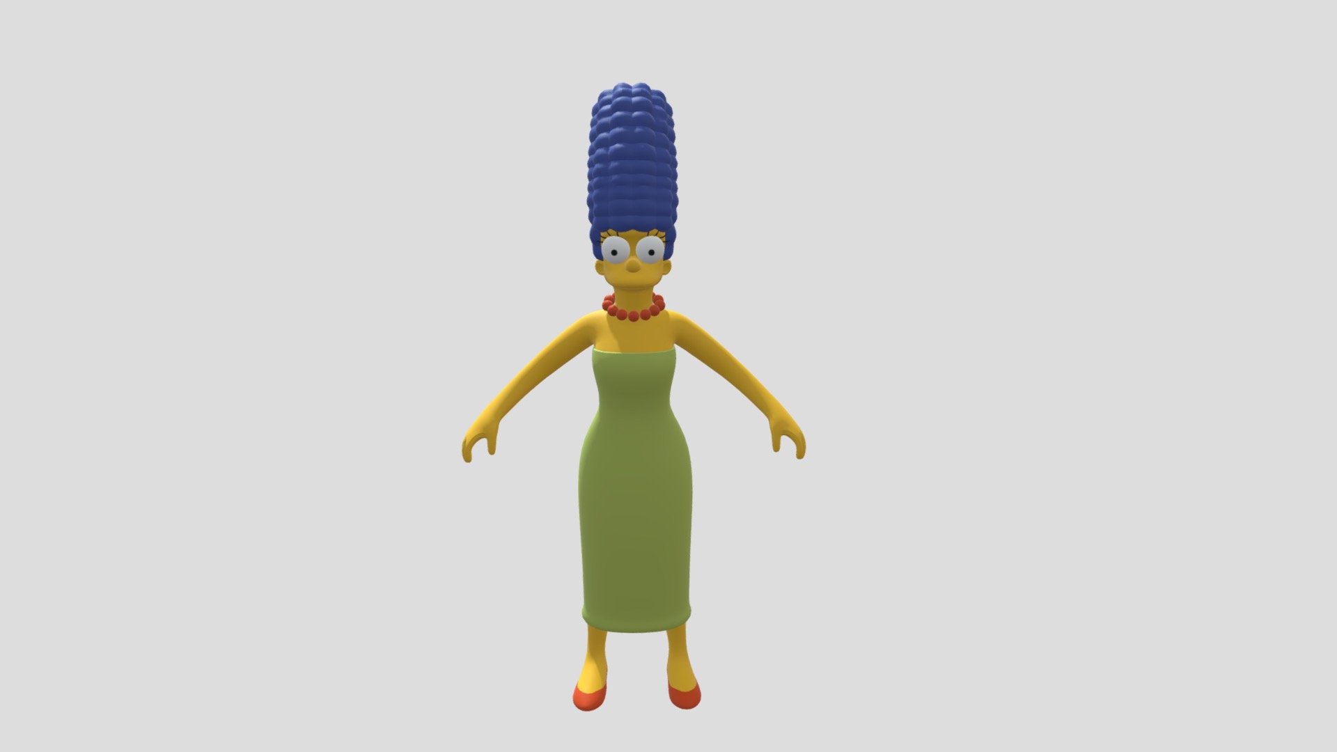 Marge Simpson - Fortnite - Download Free 3D model by Jacxx2 ...
