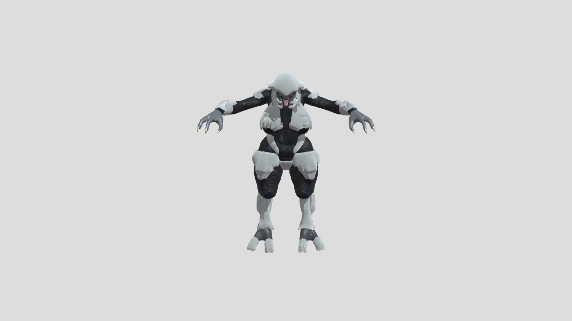 Thiccheili Techsuit and Armor v1_1 - 3D model by ...